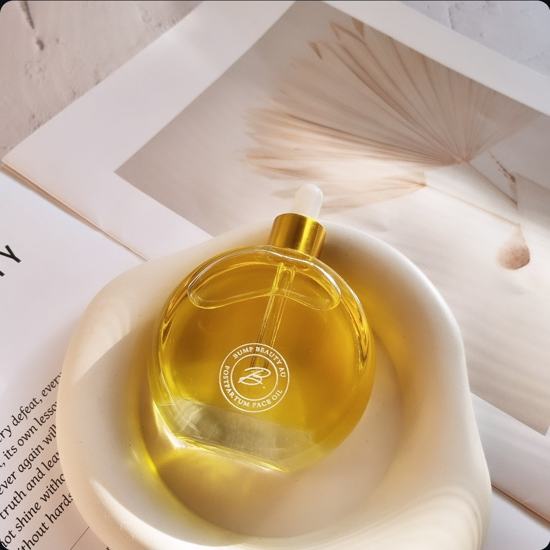 Postpartum Face Oil – Bump Beauty AU